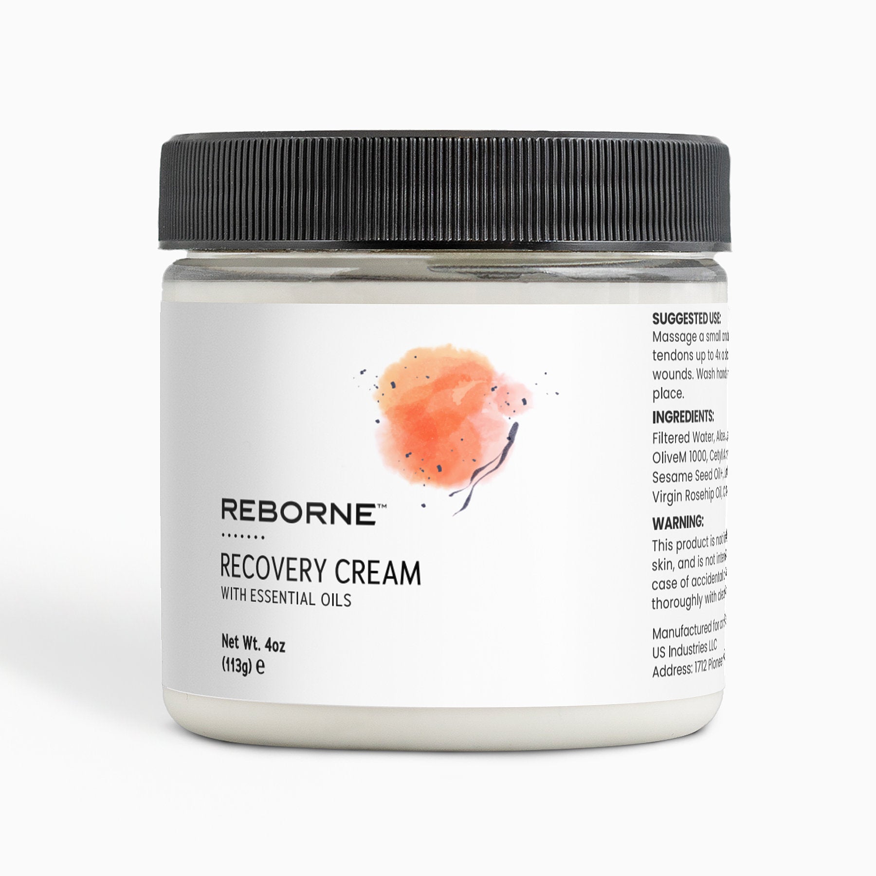 Recovery Cream – Reborne Supplements